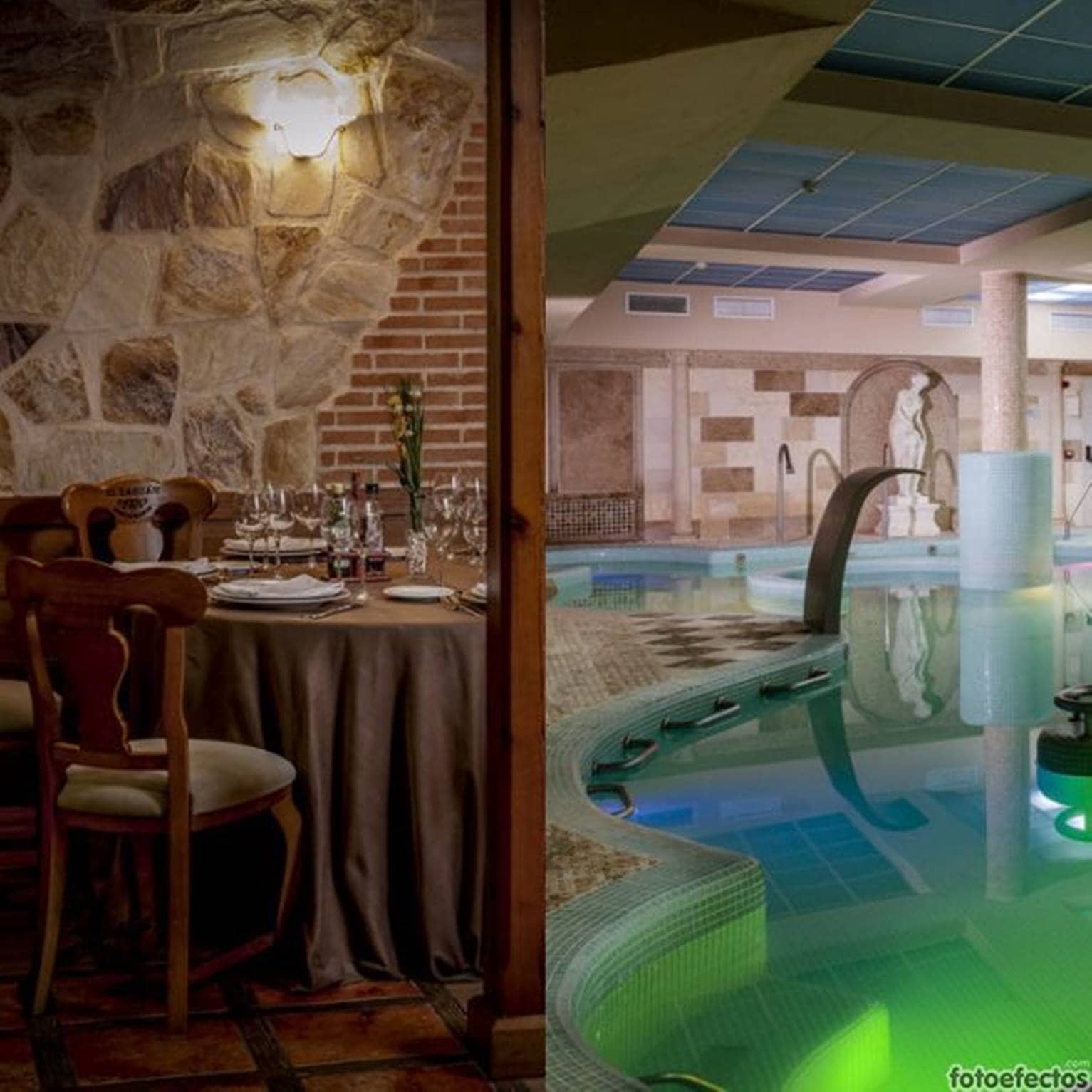 Día spa y restaurante - Hotel Comendador - Spa domus aurea